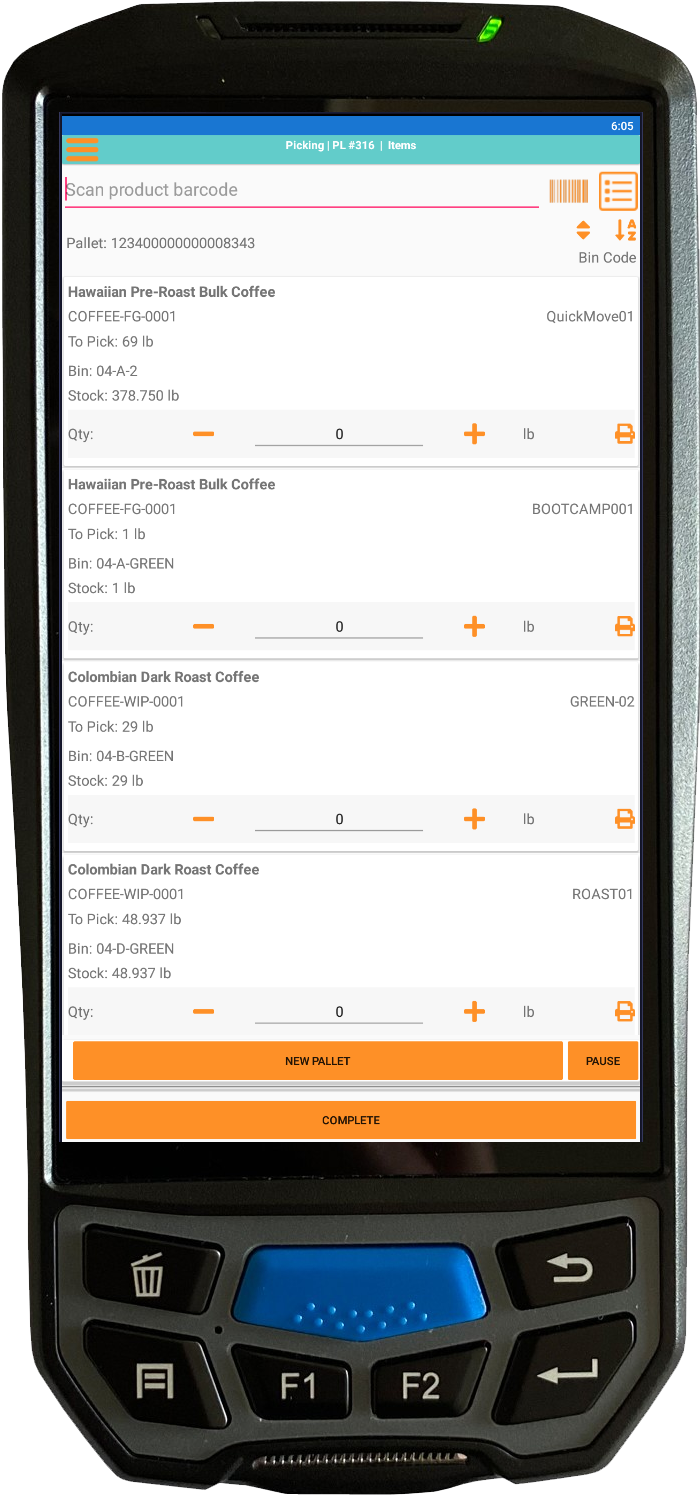 WMS+ Guided Picking - Softengine e-Learning